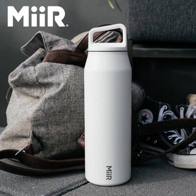 MiiR宽口不锈钢大容量保温杯可携式户外运动随行水杯提手拎外带瓶