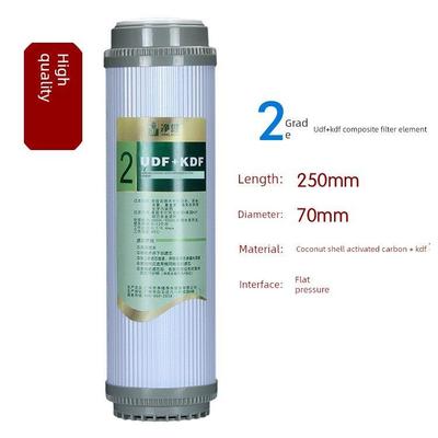 净水器滤芯10寸Udf+Kdf覆合活性炭铜锌合金过滤材料过滤配件耗材