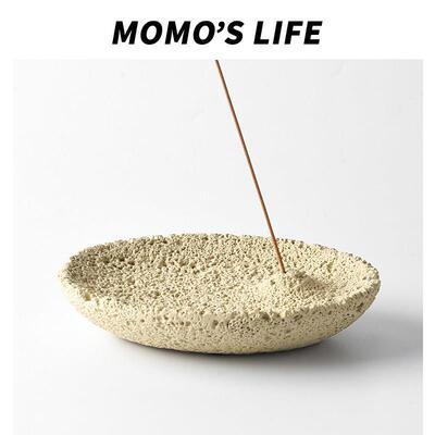 采购产品壁龛Wabi-Sabi风格香插入，高底香基地，覆古小香炉香托