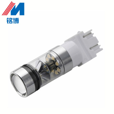 汽车LED大功率刹车灯 3157 100W 20LED 夏普2828 T25LED日行车灯