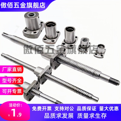 滚珠丝杠国产替代BSST BSSR BSSZ 1505 1510 1520 BSSZK1505 1510