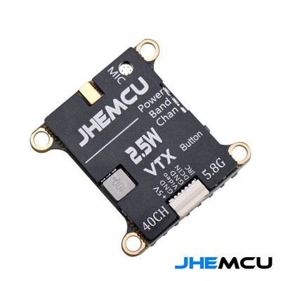 JHEMCU 5.8G 2.5W 图传VTX  IRC调参 2S-6s 内置麦克风 穿越机