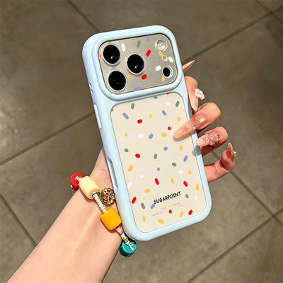 适用iPhone12苹果13大视窗17硬星空壳创意16PLUS适用OPPORENO15手机壳14ProMax彩色波点ins风适用IQOOZ9TURBO