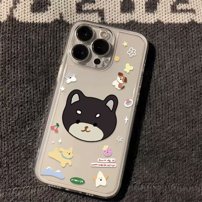 马嘉祺柴六斤荣耀MAGIC8可爱华为NOVA15苹果14软一加13T适用16PLUS透明iPhone12手机壳17ProMax卡通OPPOA6PRO