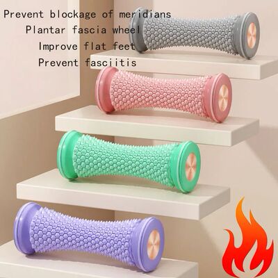 Yoga Plantar Fascia Roller Wheel – Foot Massage & Muscle Re