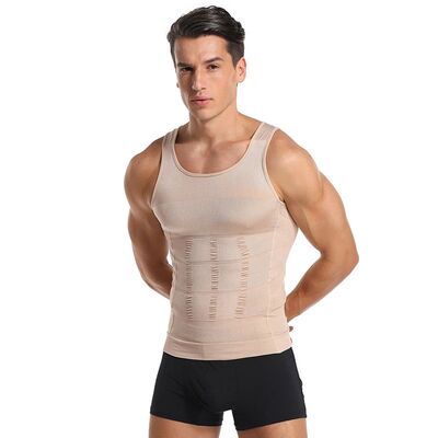 Men's Shapewear Slimming Body Corset Vest Shirt Compression