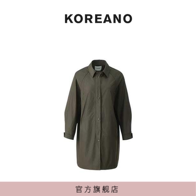 【KOREANO】春秋日常百搭简约舒适风衣26R2-FW6338(JUN)