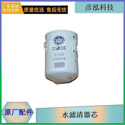 j6水滤清器芯1307020B29D原厂配件j6P发动机配件j5水滤芯水过滤器