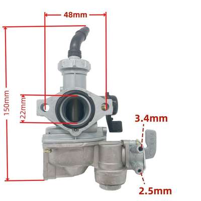 化油器 TRX125    PZ22C 404-010