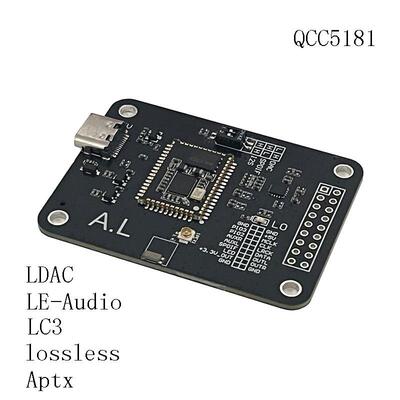 耳机修改高通Qcc5181无损蓝牙Ldac蓝牙接收器Aptxhd车载蓝牙Hifi