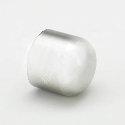 304/316L不锈钢焊接管帽标国冲封压管堵头椭圆头盖子管封口件配