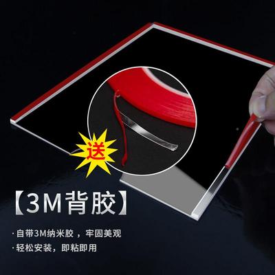 层亚克力卡槽a4单层a3a5照插双槽标签插纸片展示板透明子插盒定制