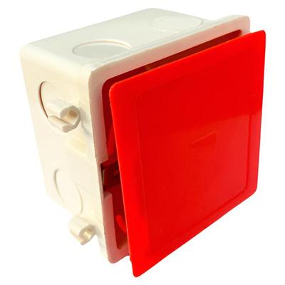 86型线盒盖保护盖无钉扣盖开关底盒盒盖万能扣无钉