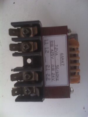 1FC5发电机测量变压器4AM47  7.2VA  50-60HZ  425V/24V
