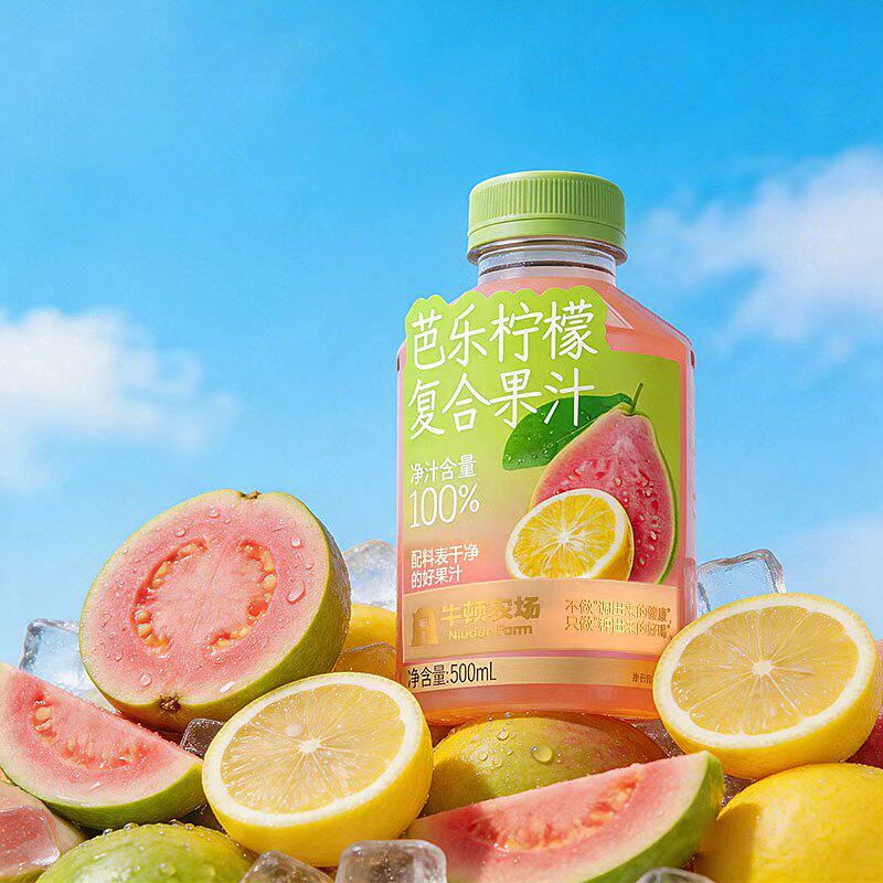 【牛顿农场】100%无菌冷灌果汁多巴胺饮料解渴清爽解腻野炊下午茶