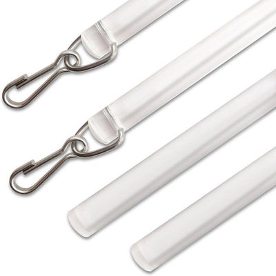 91CM透明朱胆扣转棒，配件91CM(36inch)朱胆扣透明转棒1条套装