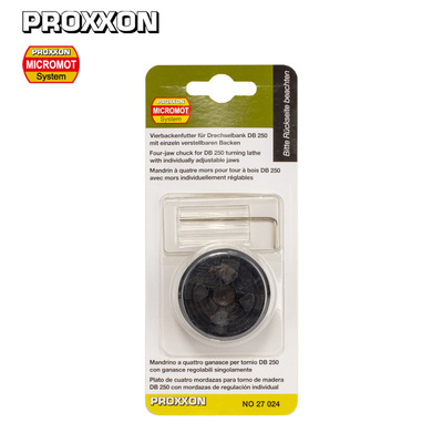 [27024]德国普洛克森PROXXON,4爪单动卡盘,