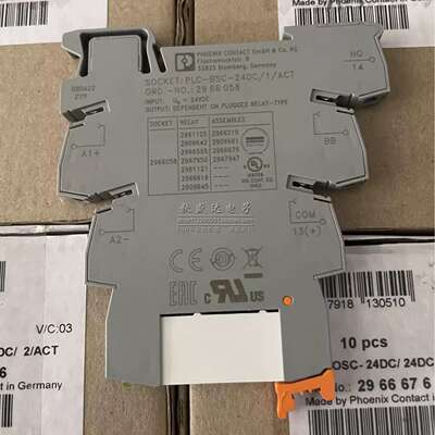现货菲尼克斯2966210继电器底座PLC-BSC- 24DC/ 1/ACT - 2966058!