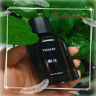 TKSAN香水教父黑玫瑰沉香檀香木