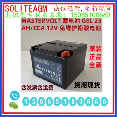 MASTERVOLT蓄电池GEL25AH