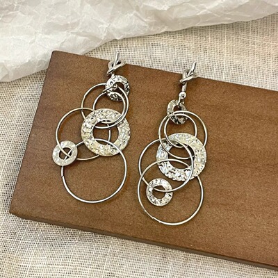 Vintage古着 Sense of weightlessness耳饰