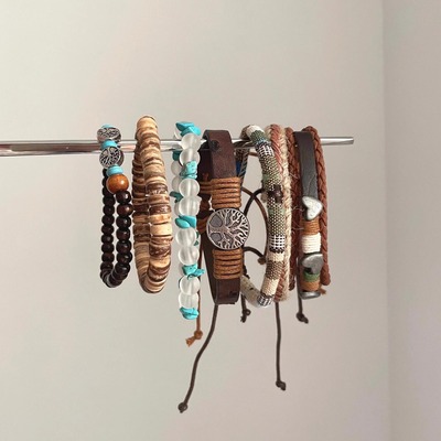 Vintage古着 Bohemian coconut shell tree of life手串