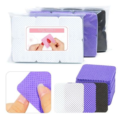 Lint-freeNail Polish Remover Gel Nail Wipes Nail Cotton Pads