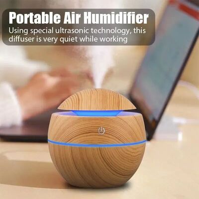 Household Wood Grain Air Humidifier Purifier Aromatherapy Ma
