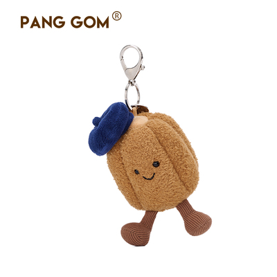 PANG GOM开心可露丽毛绒玩具挂件包包挂饰甜品精致礼物玩偶钥匙扣