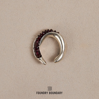 FOUNDRYBOUNDARY石榴籽串珠戒指