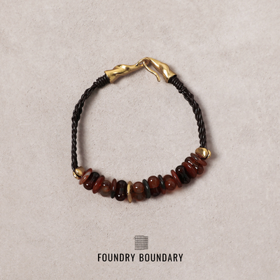 FOUNDRYBOUNDARY原创编织手链女