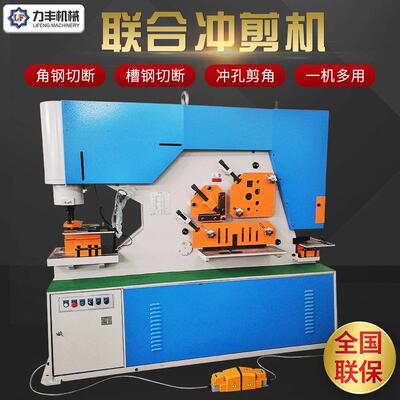 供应Q35Y系列液压联合冲剪机槽钢角钢冲孔机多功能冲剪机
