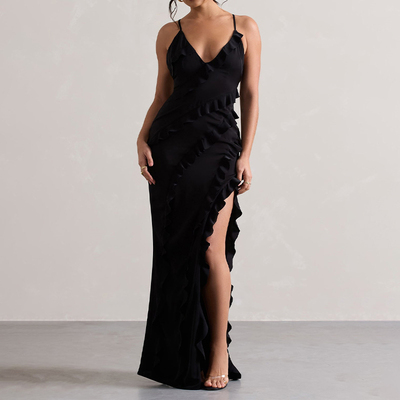 Fashion Women's Dress Summer Fitting Strap Dress For Woman