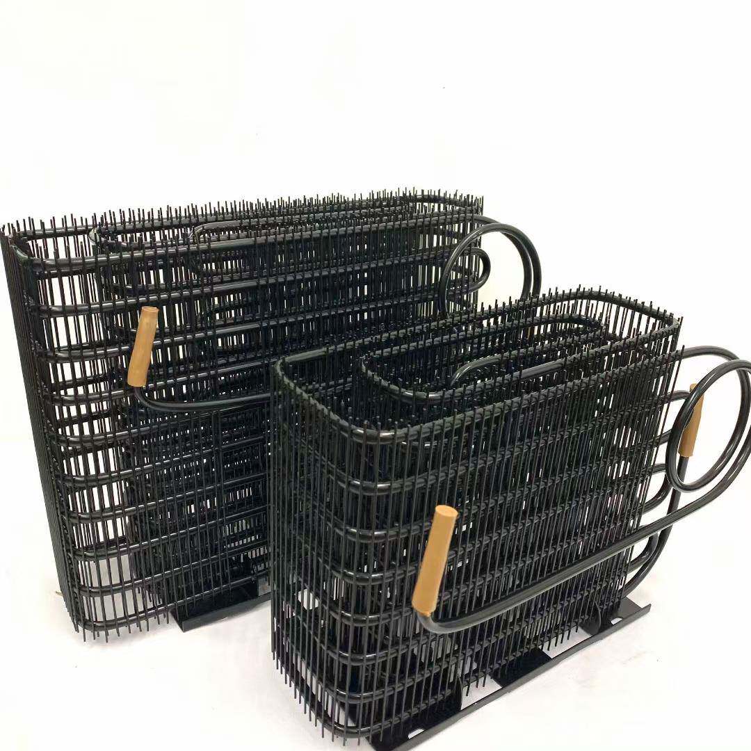 5层冰箱冷凝器 冰柜冷凝散热器 风冷散热片 散热网蜗牛丝管冷凝器