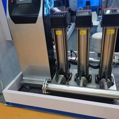 惠州沃德小区二次生活供水加压泵组WD-CLIB2-59/4单泵变频低音泵