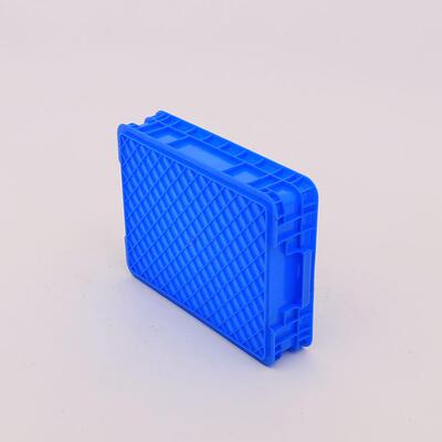 RS小号塑料周转箱 40-09箱0塑QTE料食品可堆高周转箱货架零箱件箱