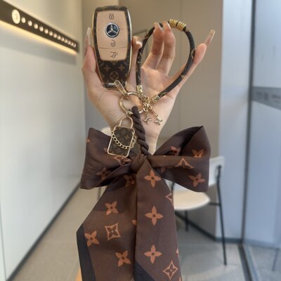 奔驰c260l钥匙套e300l车a200l cla glc gla glb220扣gle350 450壳