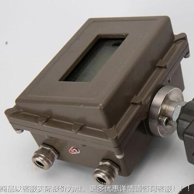 气体涡业轮流量计DN50/准80自气工甲烷智能温压精然NVP高精度