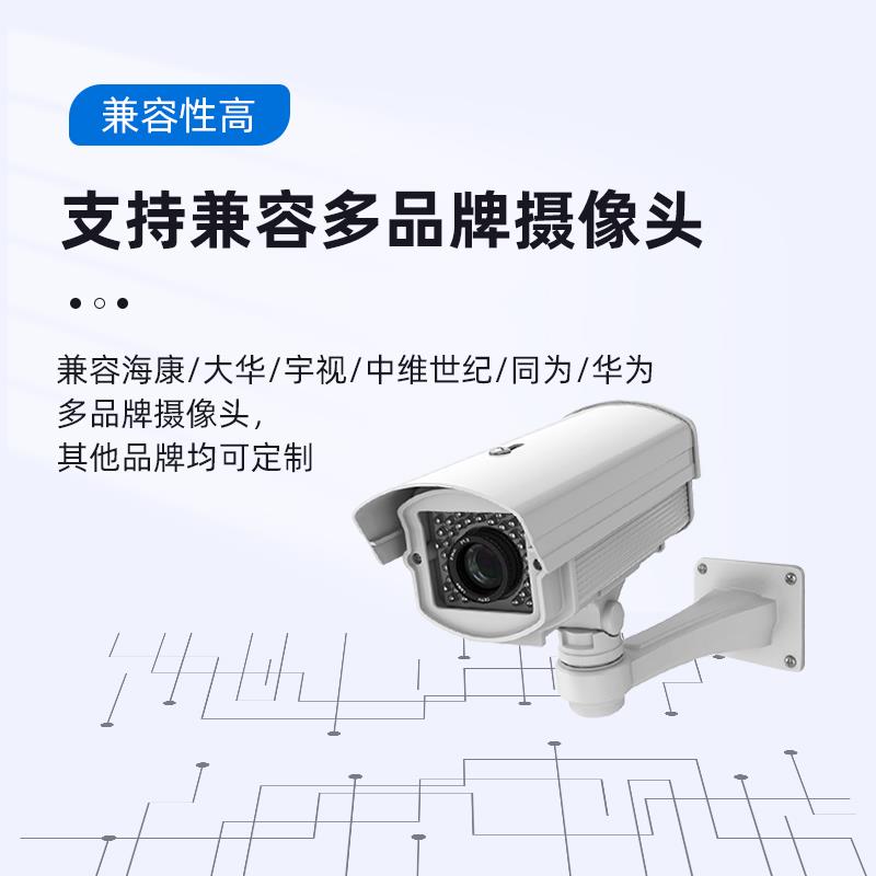 电梯楼层显示器免U感视频字符叠加器监控网络摄像头实时运行状态