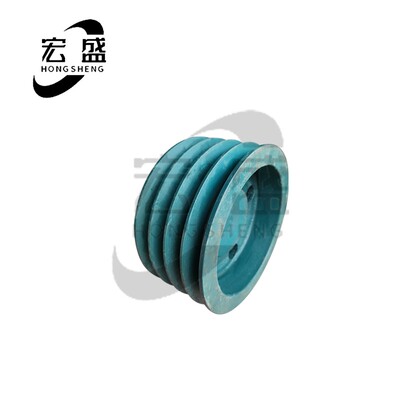 三角皮带轮 C型4槽 C4-380mm 381mm 15寸 铸铁 C4 可加工内孔