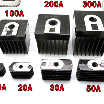 螺旋式二极管 可控硅ZP/KP 100A 200A 300A 500A散热器+铜片一套