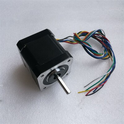 42BYGH48二相步进电机 12V 0.4A 30 二相六线 Nema17步进电机
