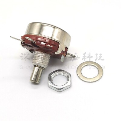 WTH118-1A 2W 330K单圈碳膜电位器 可调电阻滑动变阻器电机调速器