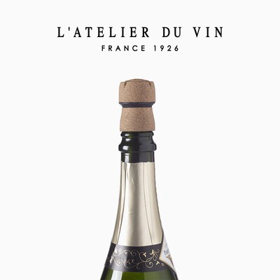 法国LAtelier du Vin按压式香槟红酒塞子家用起泡酒软木瓶塞密封