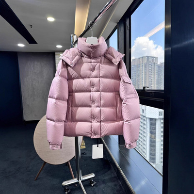 蒙家70周年哑光雾面玛雅蒙口羽绒服Vezere连帽男女同款外套高版本