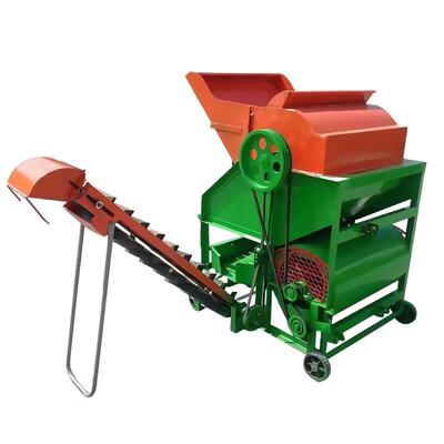 peanut picker花生摘果机打花生机脱粒机收获机家用小型收摘花生