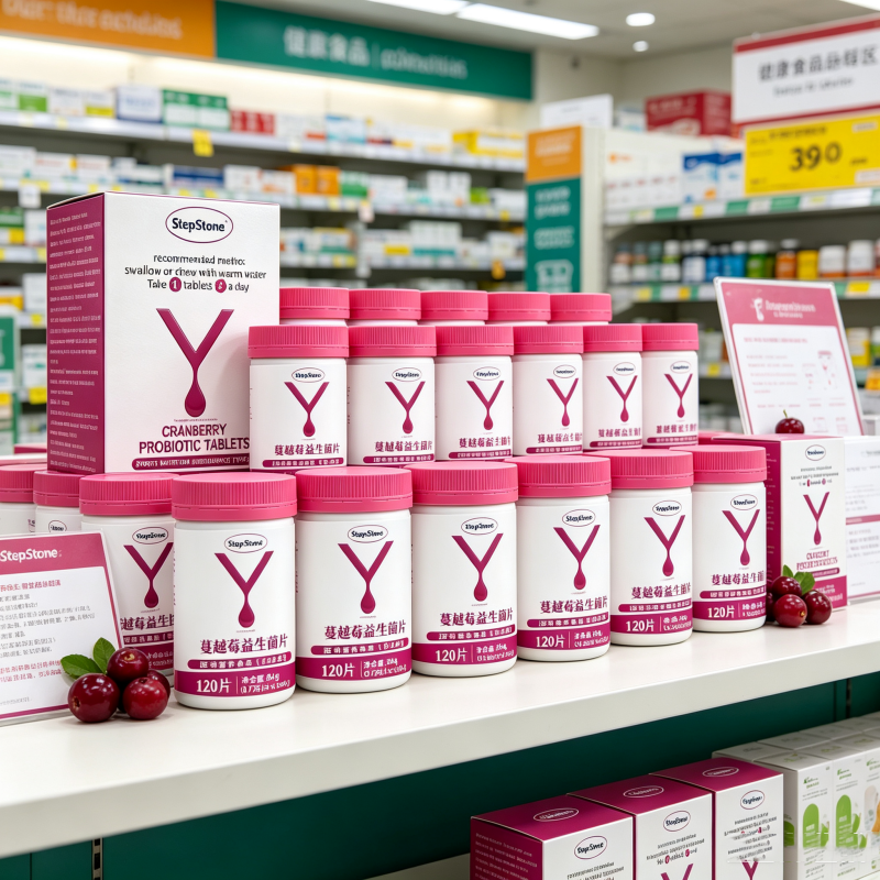 蔓越莓女性益生菌呵护私密处秘密花园守护女性健康120粒