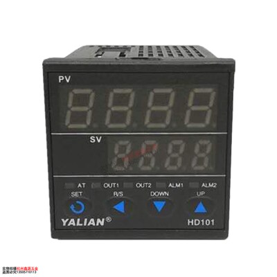 YALIAN智能温控器240v自动测温仪HDB101FK02 数显温控仪K/E/PT100