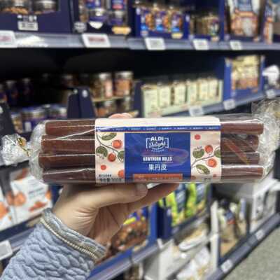 上海奥乐齐代购ALDI Delight果丹皮300g山楂制品零食