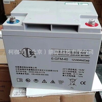 浙江双登蓄电池6-GFM-65/太阳能EPS免维护蓄电池12V65AH含税